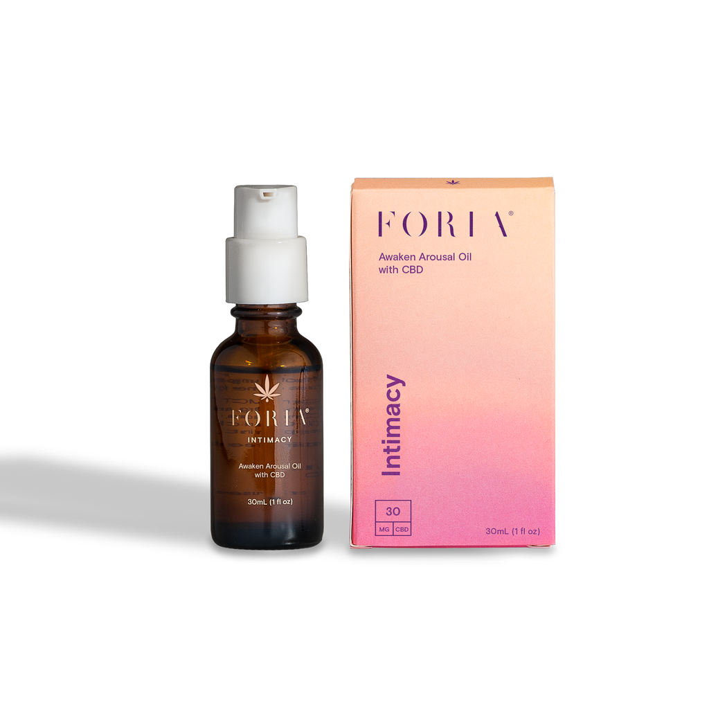 Awaken Arousal Oil with CBD: Intimacy Collection – Foria