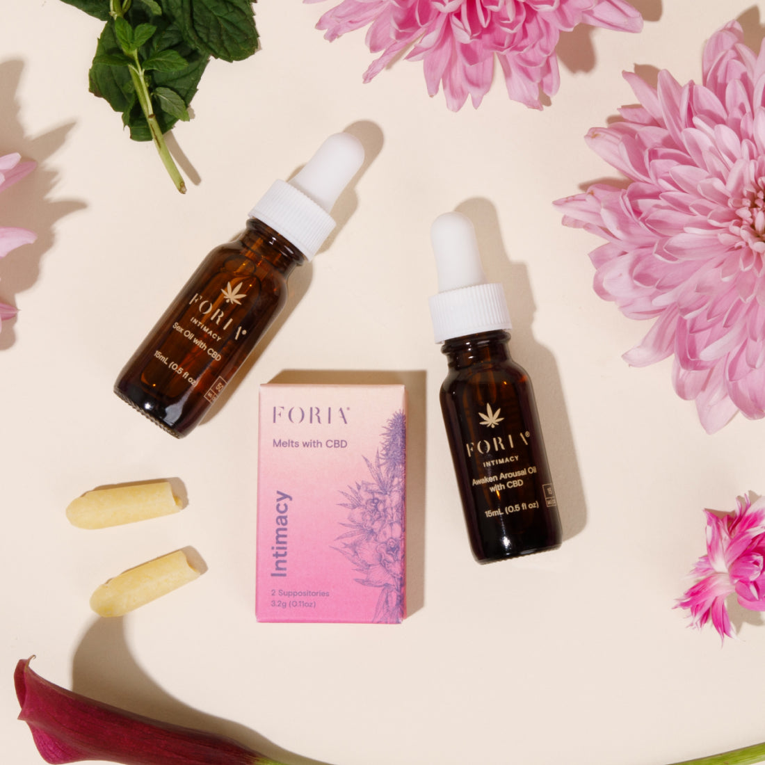 The Quickie Sex Kit With CBD – Intimacy Collection – Foria