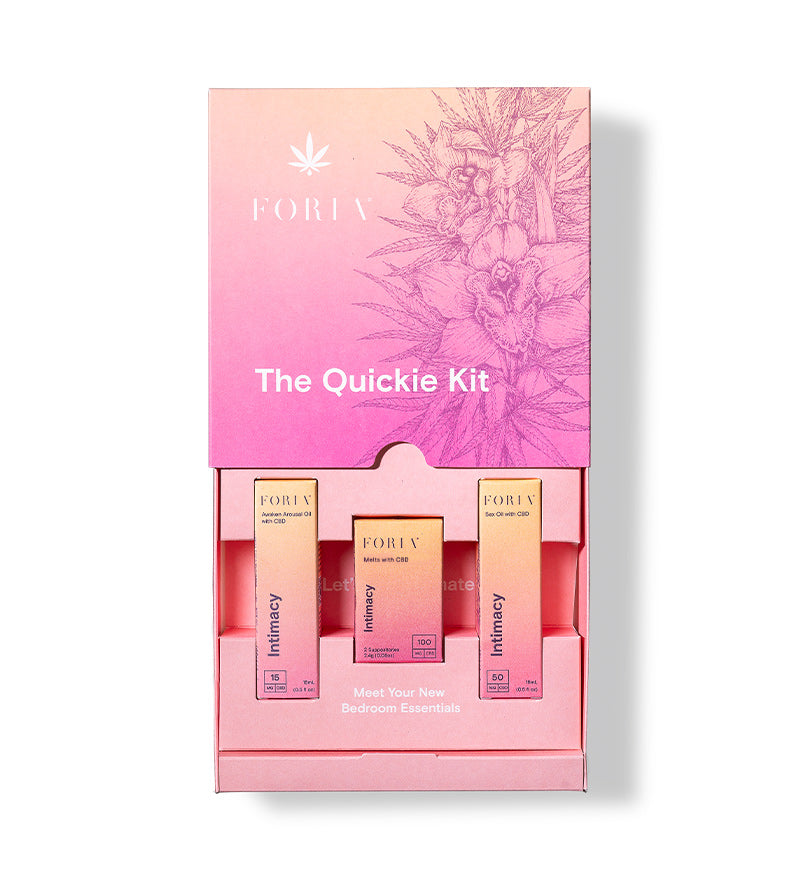 The Quickie Sex Kit With CBD – Intimacy Collection – Foria